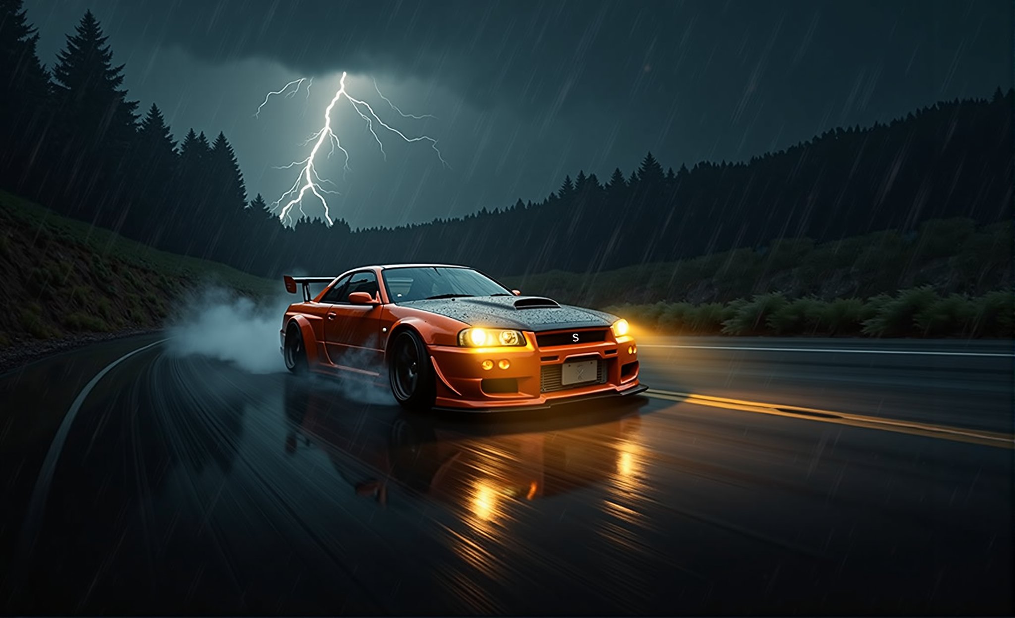 A high-speed shot of a customi | image created by 🅼🅰🅳🅲🅰🆃 | Tensor.Art