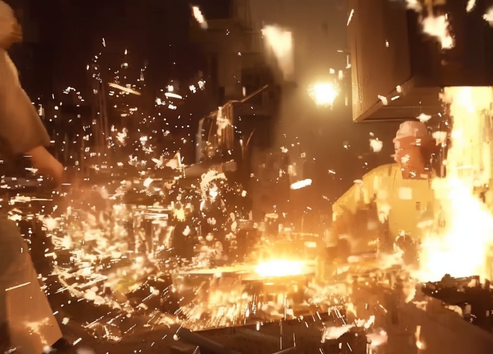 Swordsmith: Strike while the i | image created by White Night | Tensor.Art