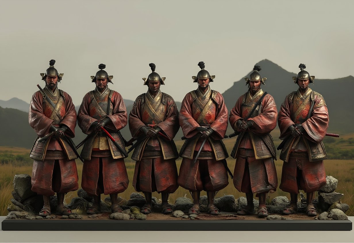 181-8 (Samurai Warriors of the | image created by Draqulore | Tensor.Art