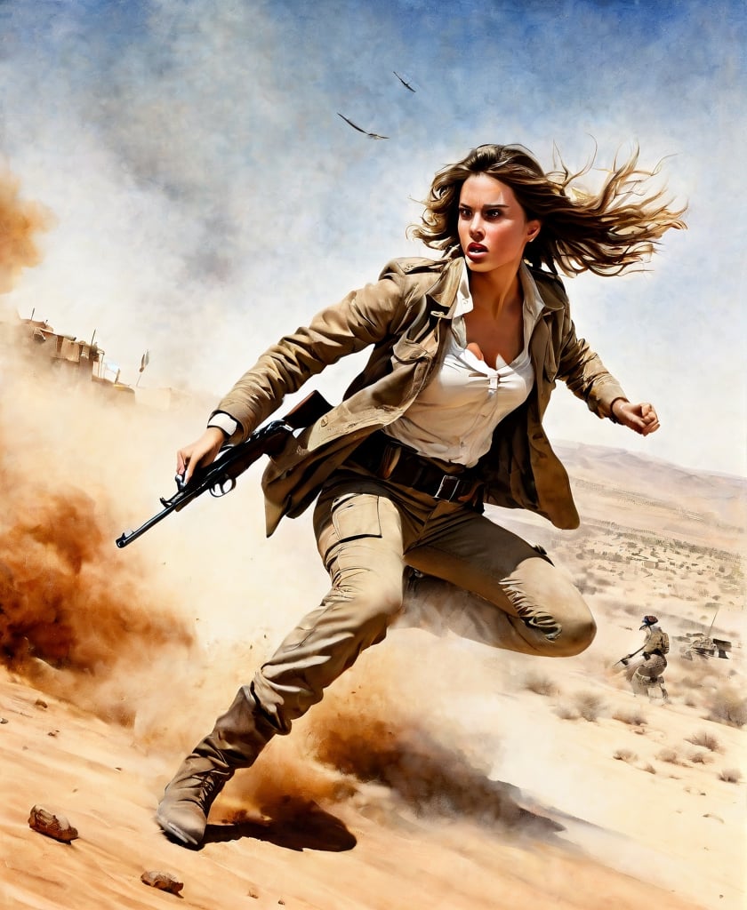 Operation Desert Hawk | image created by Draqulore | Tensor.Art