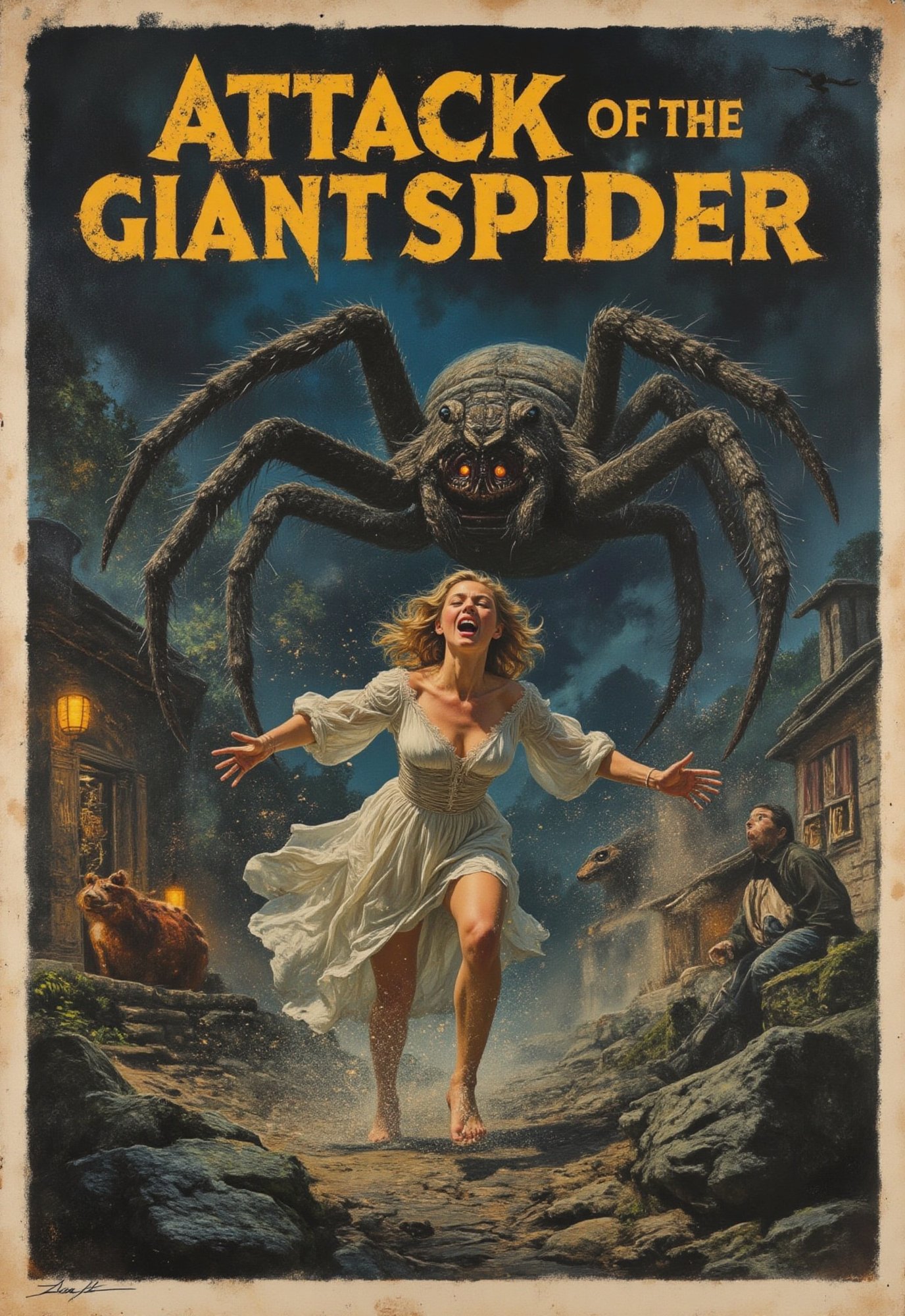 303-12 (Attack of the giant sp | image created by Draqulore | Tensor.Art