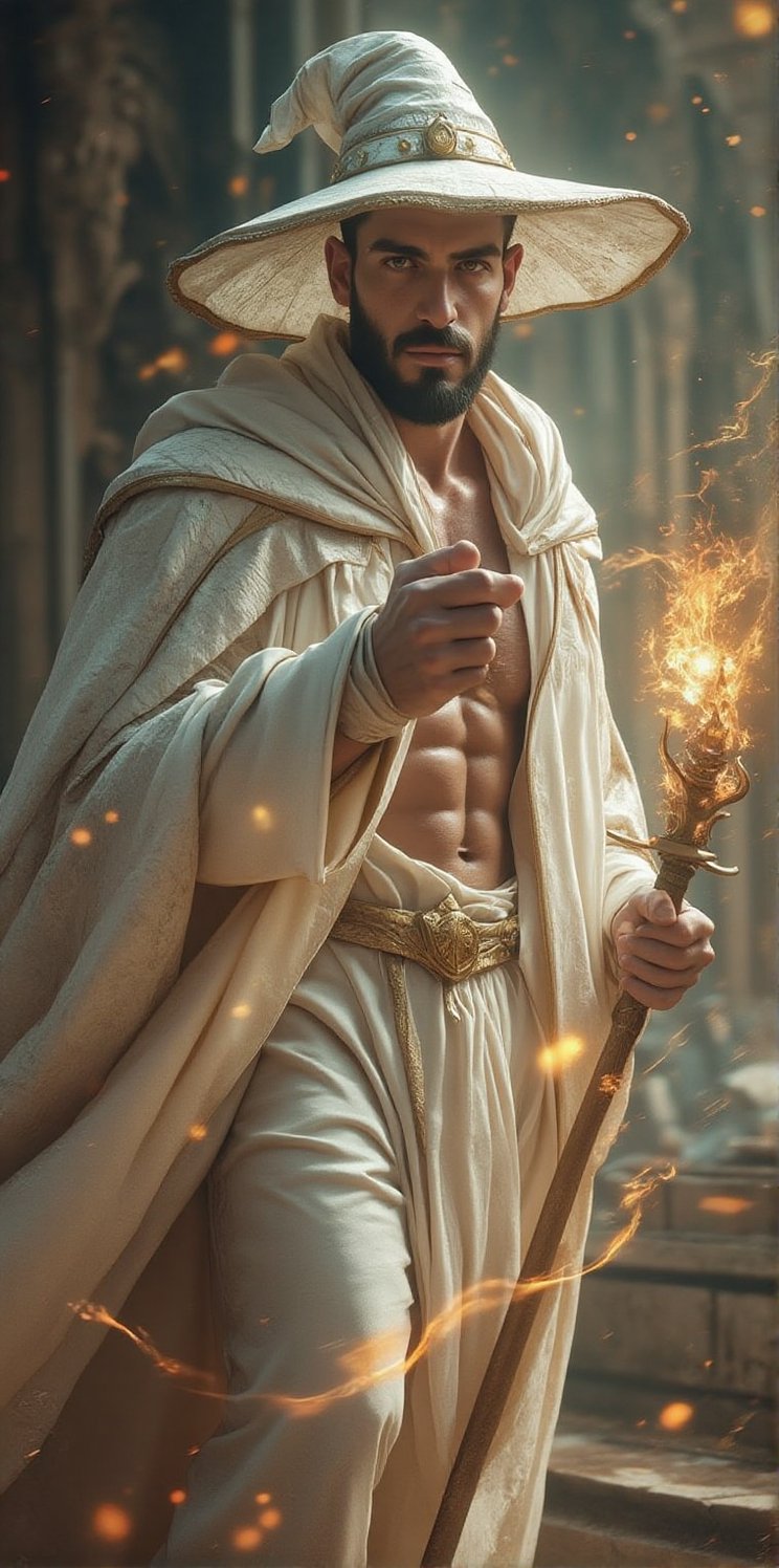Mago Blanco | image created by aramismcy | Tensor.Art