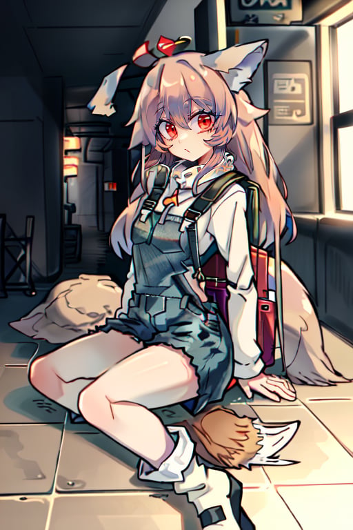 cute wolf girl | image created by user_buck69 | Tensor.Art