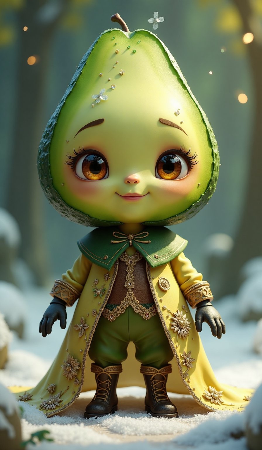 avocado head | image created by レオナルドくま | Tensor.Art