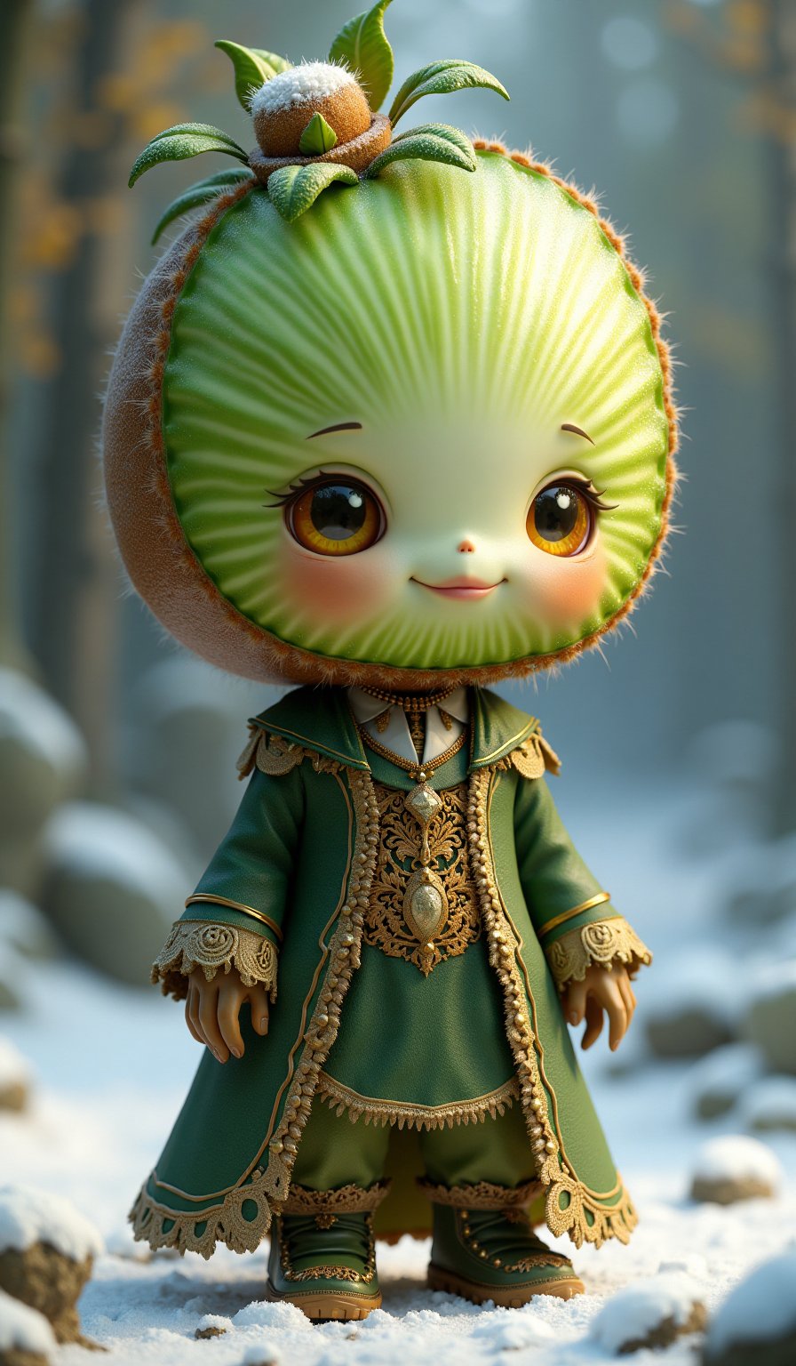 kiwi head | image created by レオナルドくま | Tensor.Art