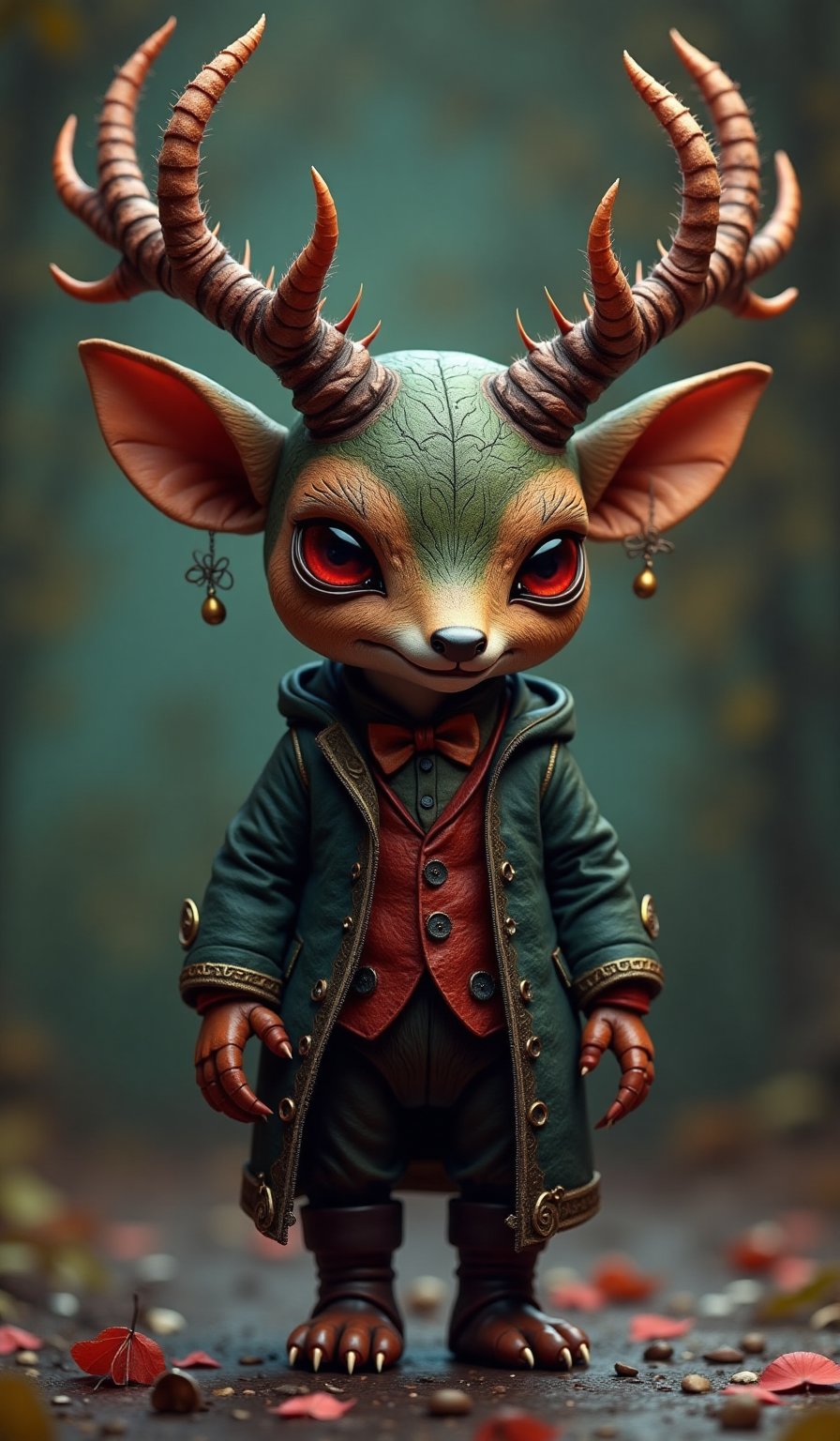 Stag beetle head characters | image created by レオナルドくま | Tensor.Art