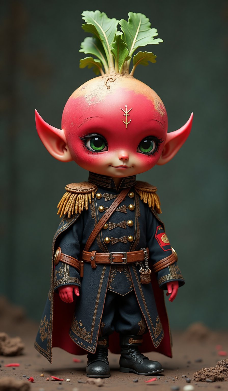 radish head characters | image created by レオナルドくま | Tensor.Art