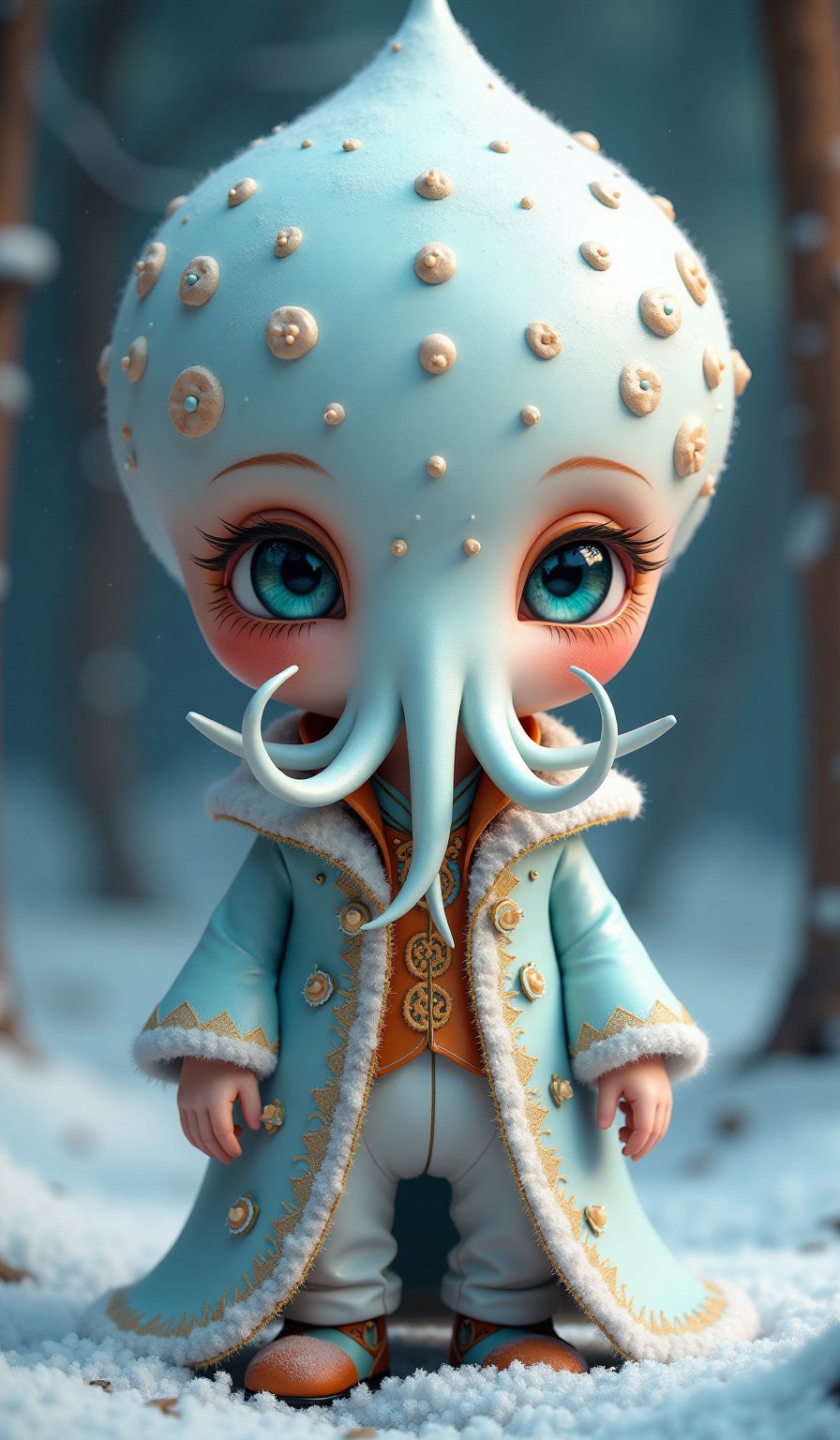 squid head | image created by レオナルドくま | Tensor.Art
