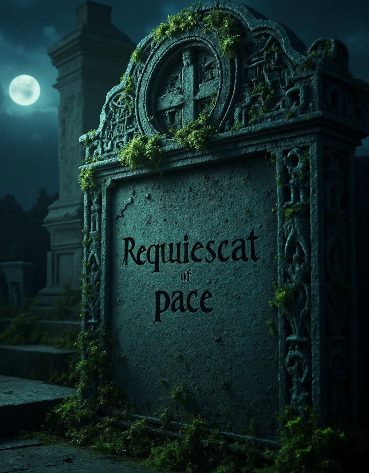 Tombstone | image created by レオナルドくま | Tensor.Art