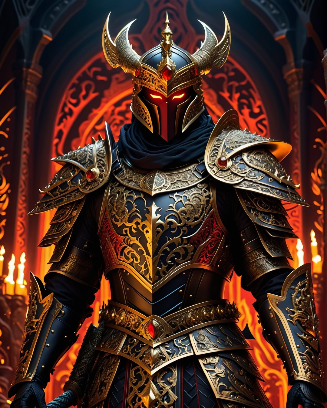 Lord of the Underworld | image created by Sharrakor | Tensor.Art