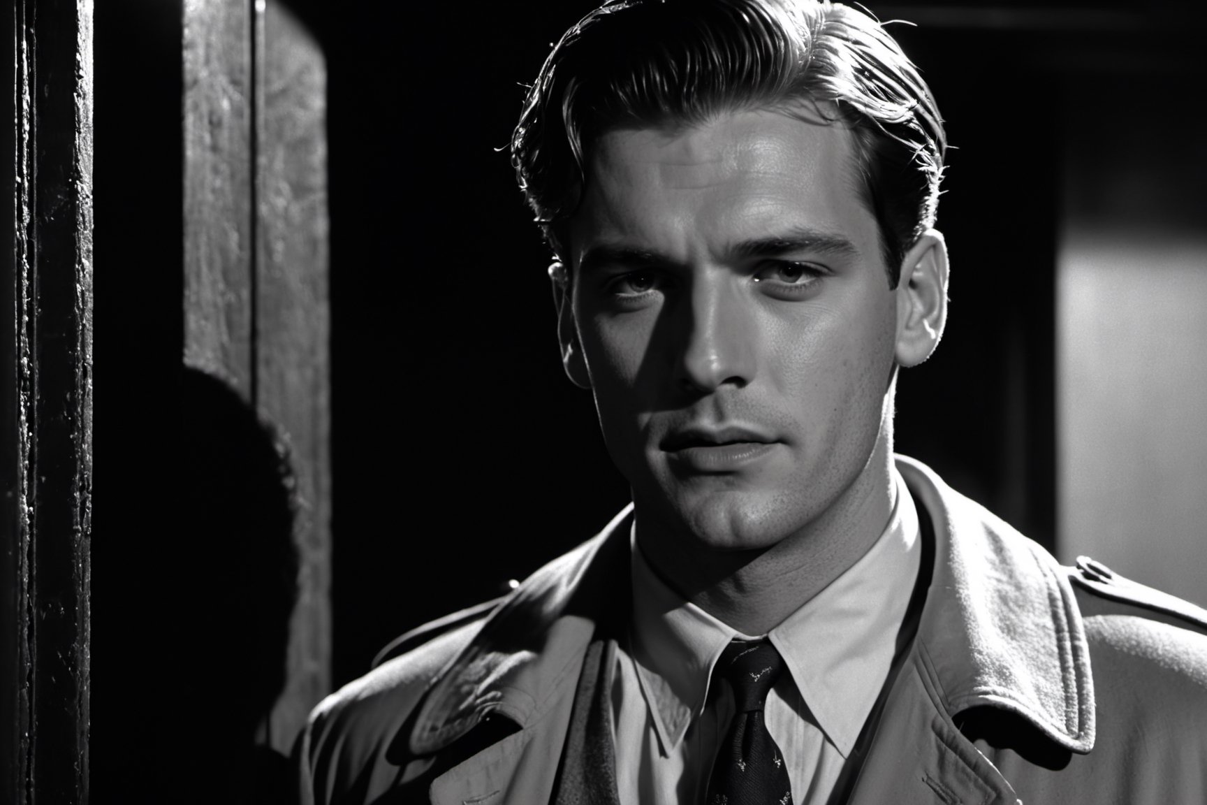 Film Noir. | image created by Loxias Hunas | Tensor.Art