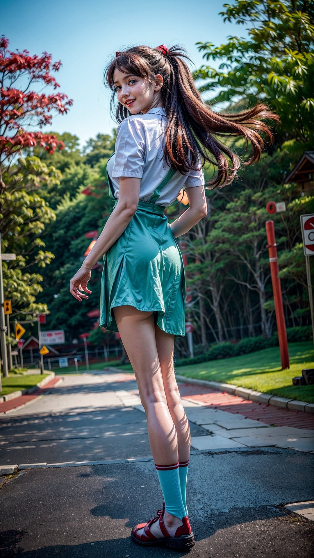 super cute girl IP by popmart, | image created by Aisdragon | Tensor.Art