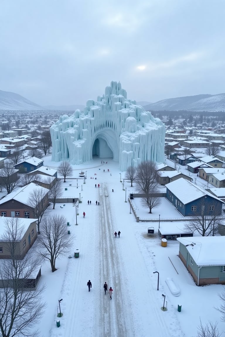 Frozen City | image created by Julio Fantasma | Tensor.Art