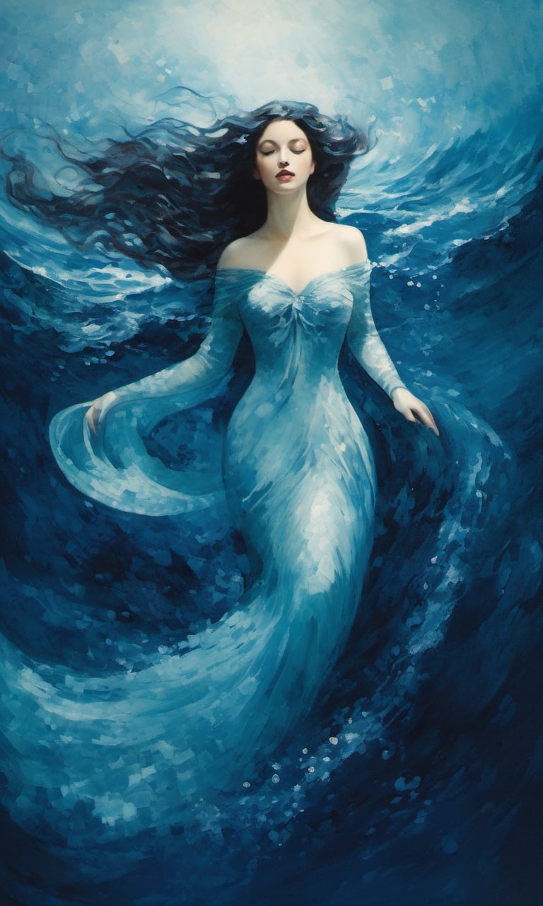 A Bewitching Siren | image created by amf101fma | Tensor.Art