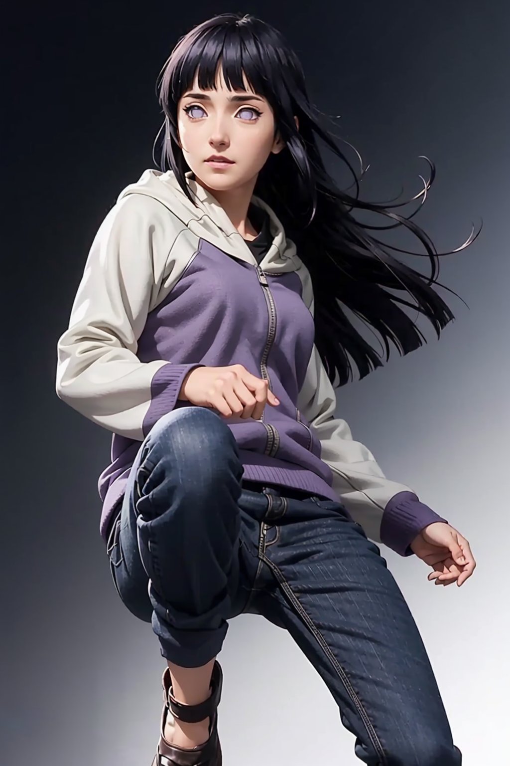 ¡HINATA HYUGA! (Naruto Shippud | image created by FeisA | Tensor.Art