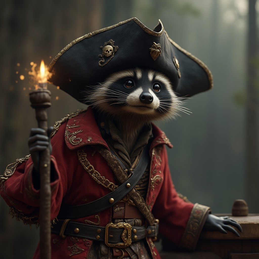 pirate 3d character | image created by d12 | Tensor.Art