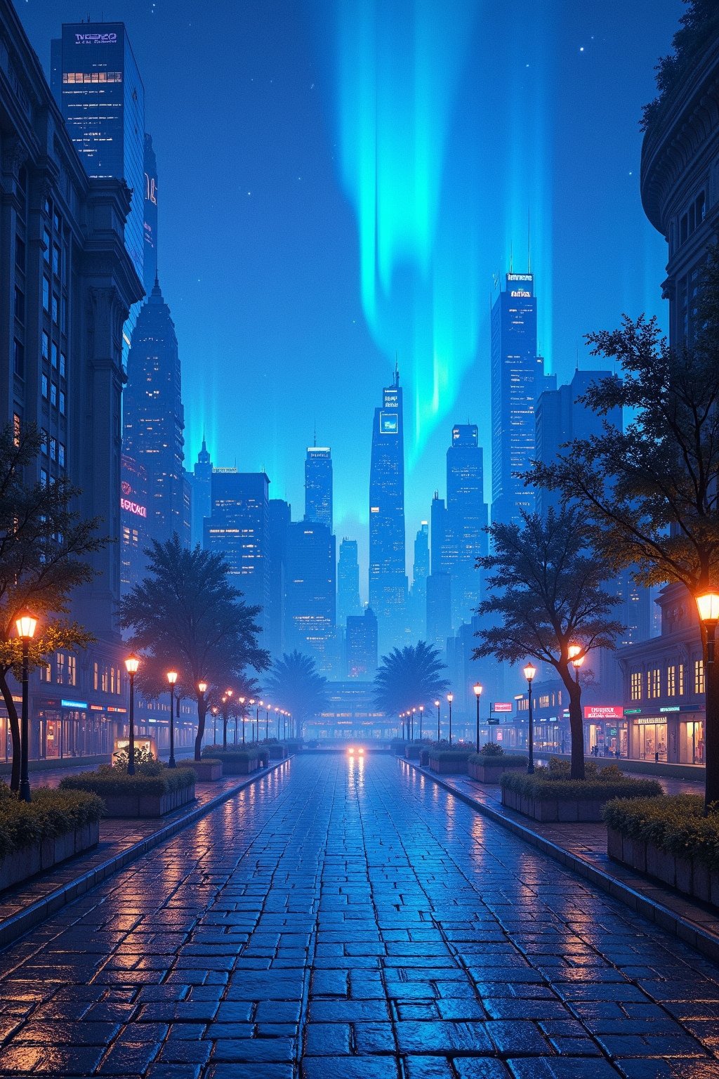 CITY V2 | image created by NeoSpright | Tensor.Art