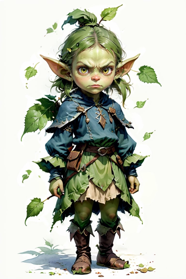 Goblin Girl with leaves - Free AI Image | Tensor.Art | Tensor.Art