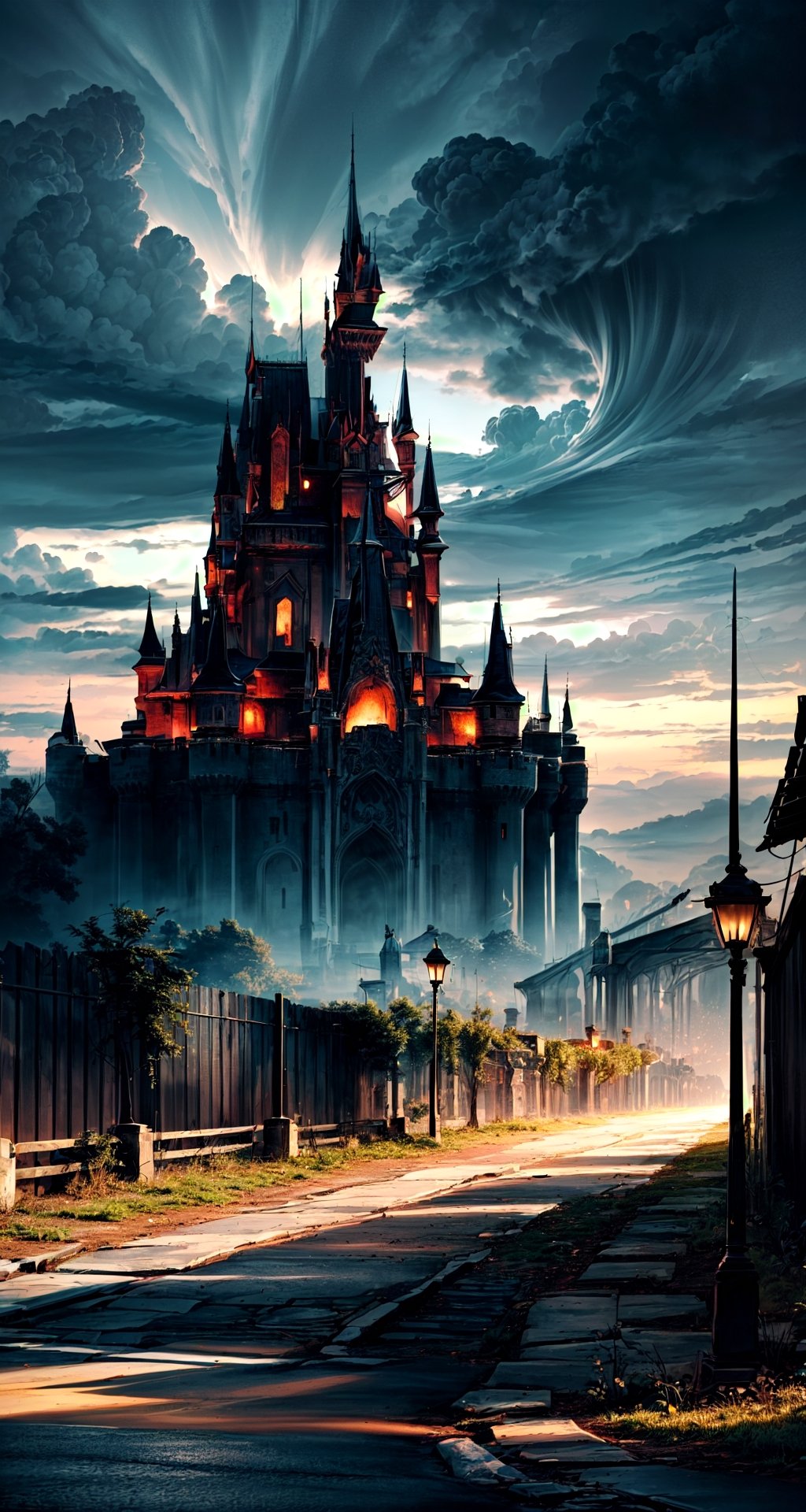 Fondos de castillos tenebrosos | image created by ZhangLiao | Tensor.Art