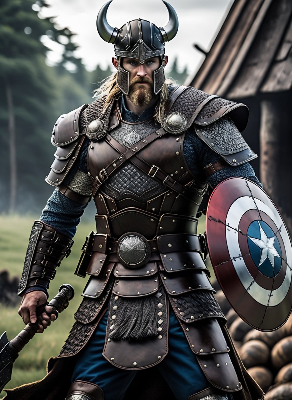 vikings heroes | image created by SUNOFSUBURBIAN | Tensor.Art