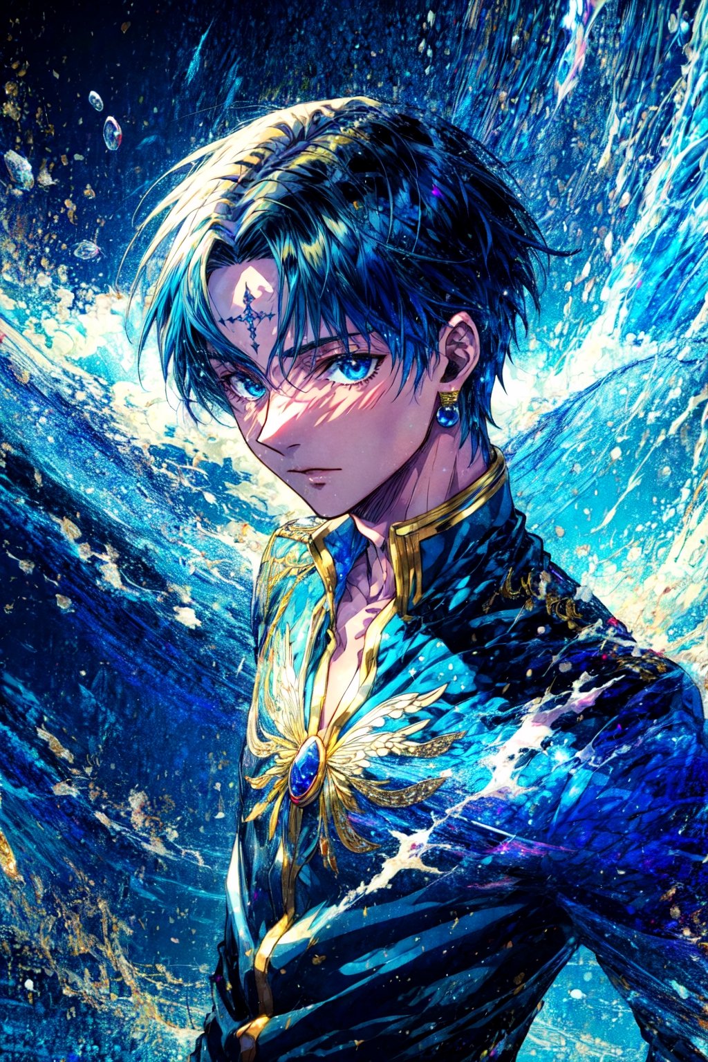 Chrollo Lucilfer | HUNTER x HU | image created by マカイ Makai | Tensor.Art
