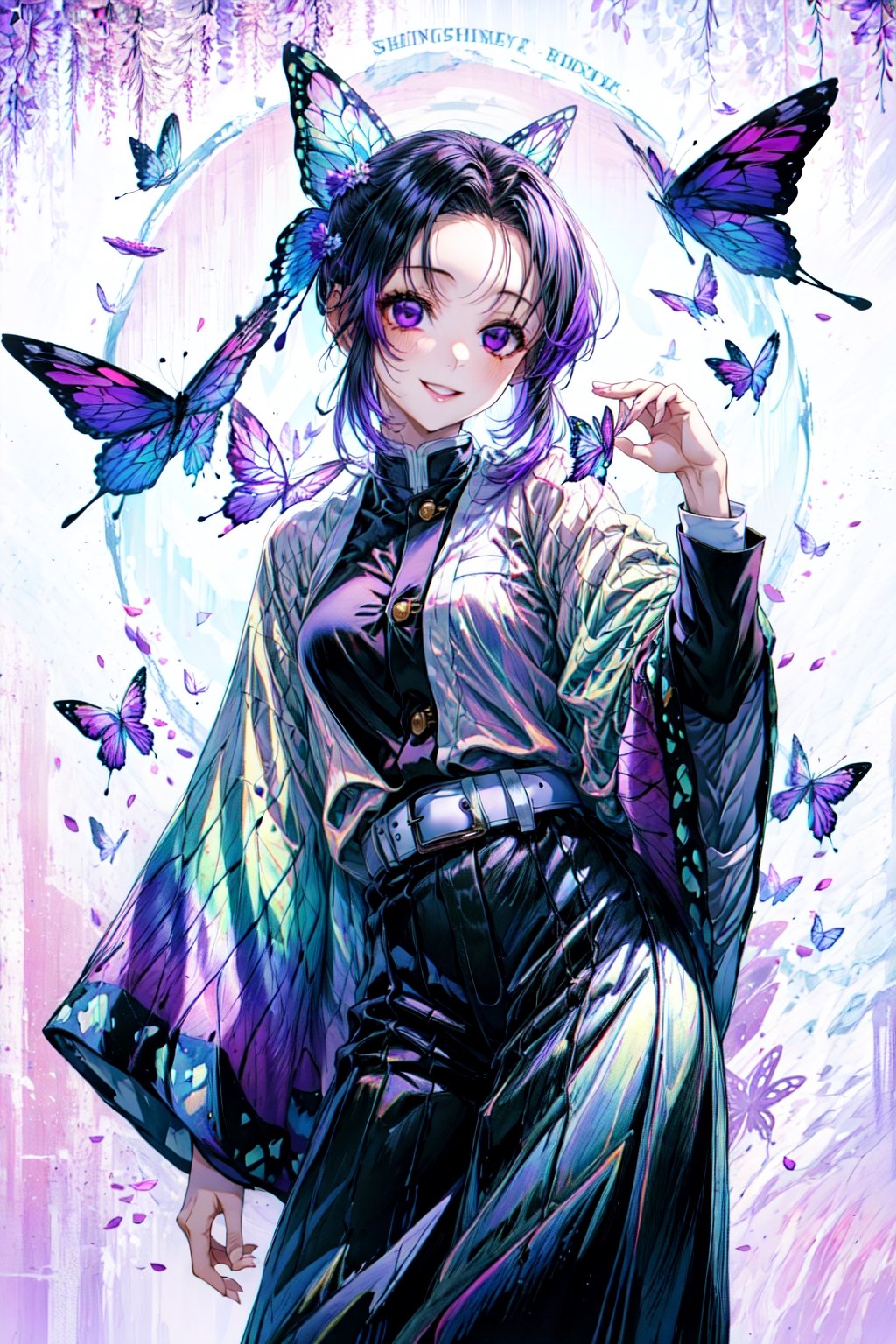 Kochou Shinobu :Demon Slayer | image created by マカイ Makai | Tensor.Art