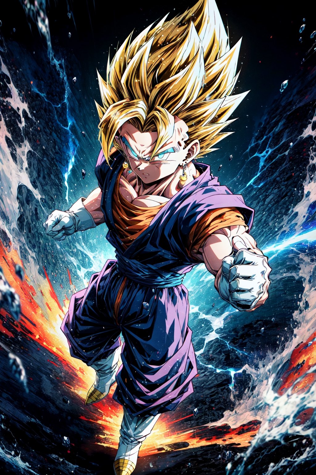 Vegetto | Dragon Ball Z | image created by マカイ Makai | Tensor.Art