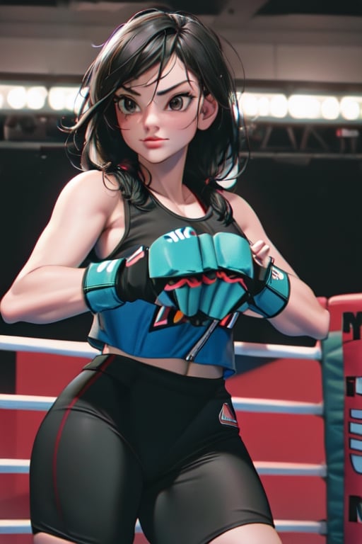Boxing girl | image created by didink satanica | Tensor.Art