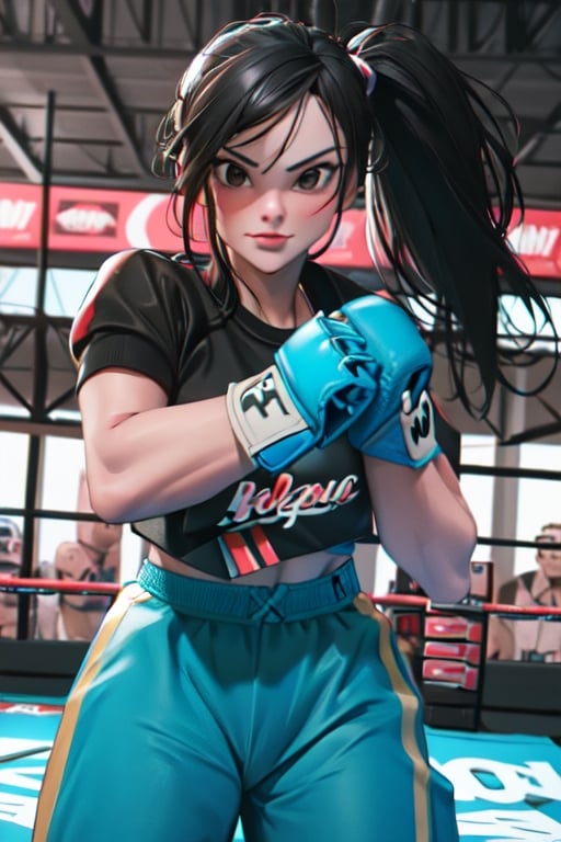 Boxing girl | image created by didink satanica | Tensor.Art