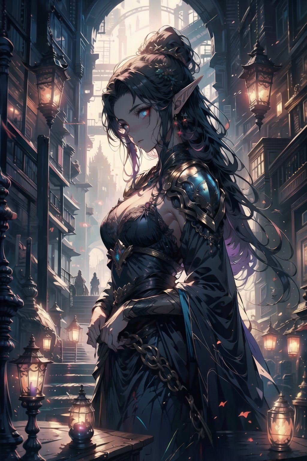 Elvish Design | image created by TheLoneRavn | Tensor.Art
