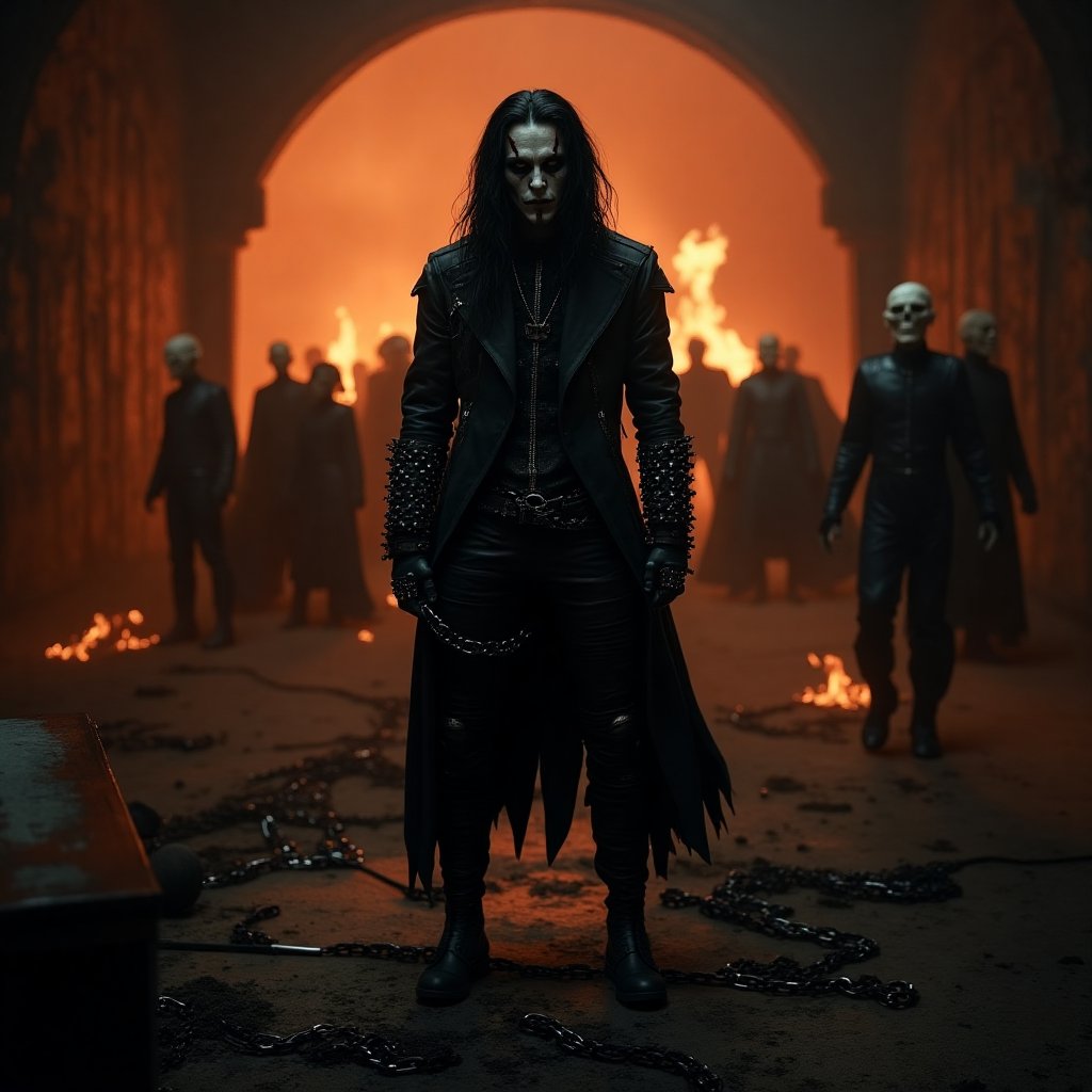 the Crow and armies | image created by user_627258125354972415 | Tensor.Art