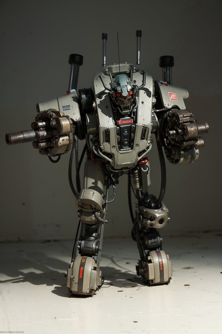 ((terrifying Mech machine with | image created by Hollywood77 | Tensor.Art
