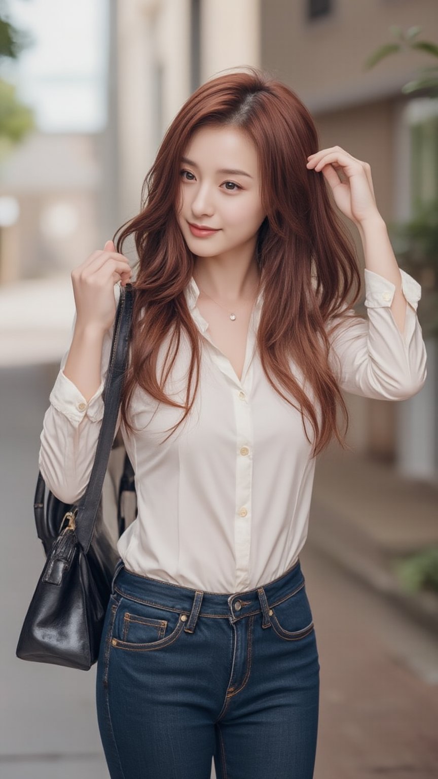 A young Beautiful Korean woman | image created by Giants | Tensor.Art
