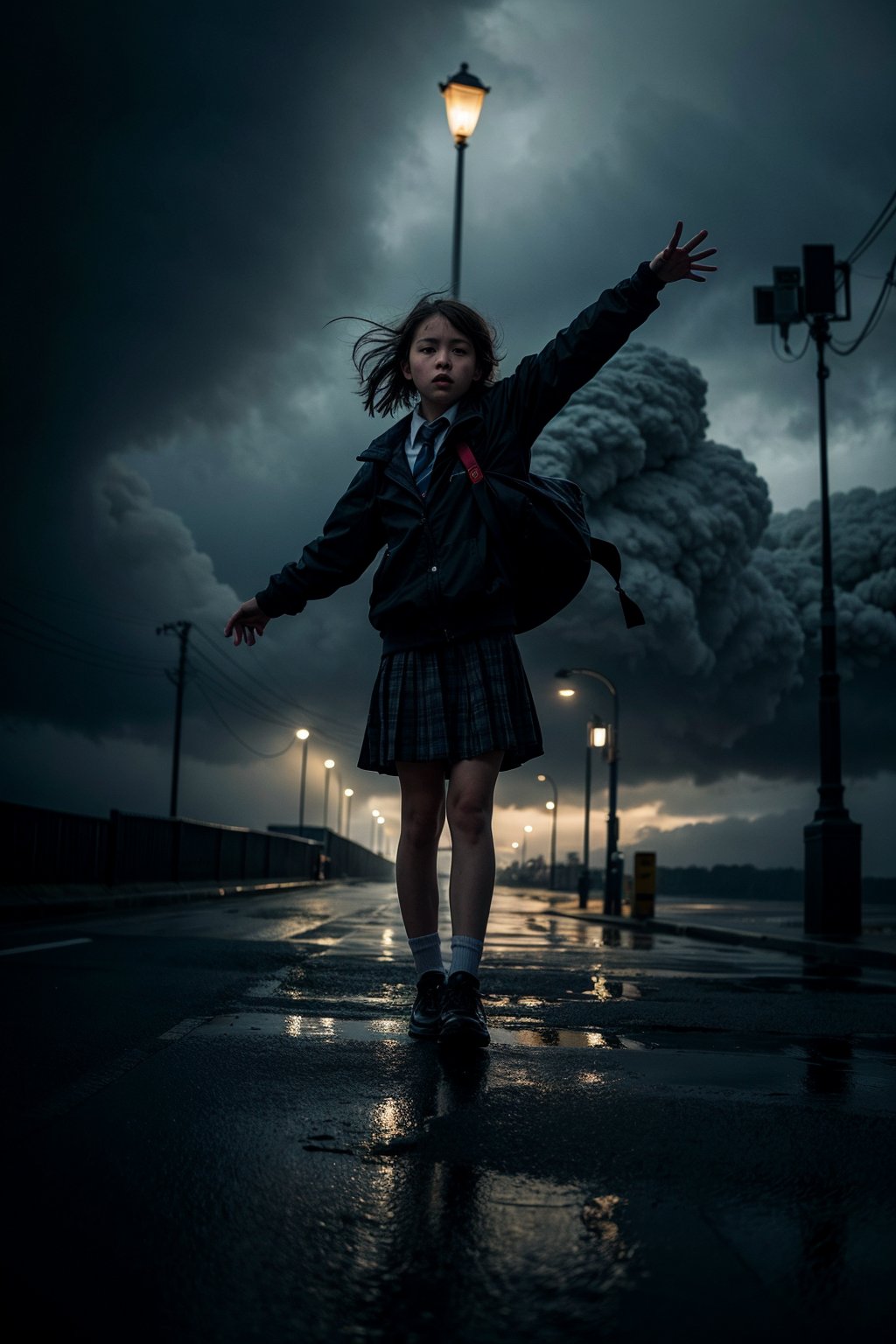 A dramatic shot of a primary s | image created by Giants | Tensor.Art