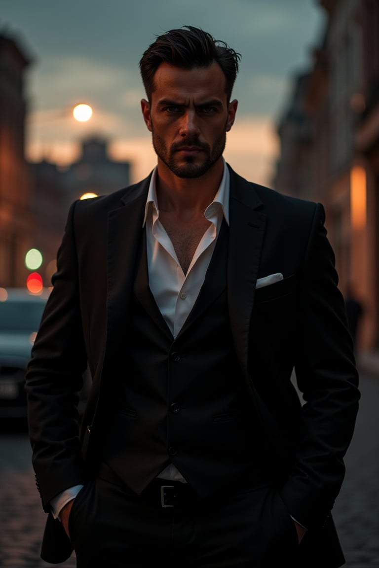 full_body Darkly handsome dang | image created by Belle_Everleigh ...