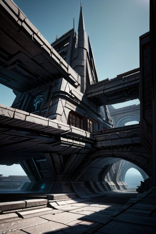 A building in the city of Eldo | image created by Daddysfucktoy ...