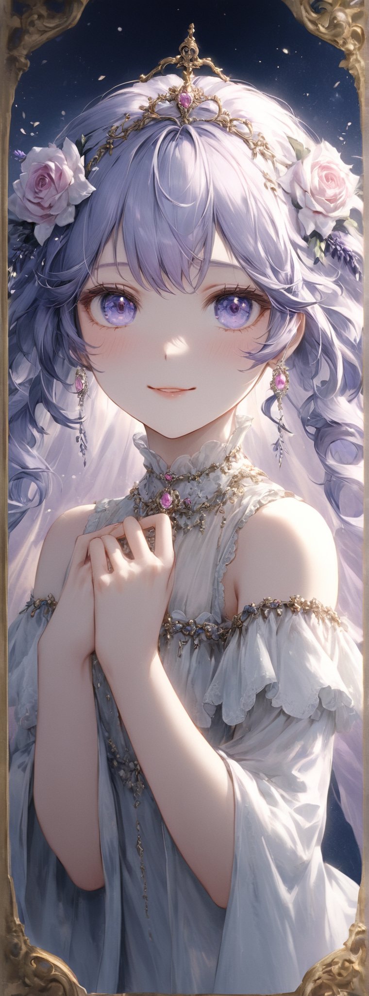 Serenade of Lavender Dreams: A | image created by 京野菜（kyo8sai） | Tensor.Art