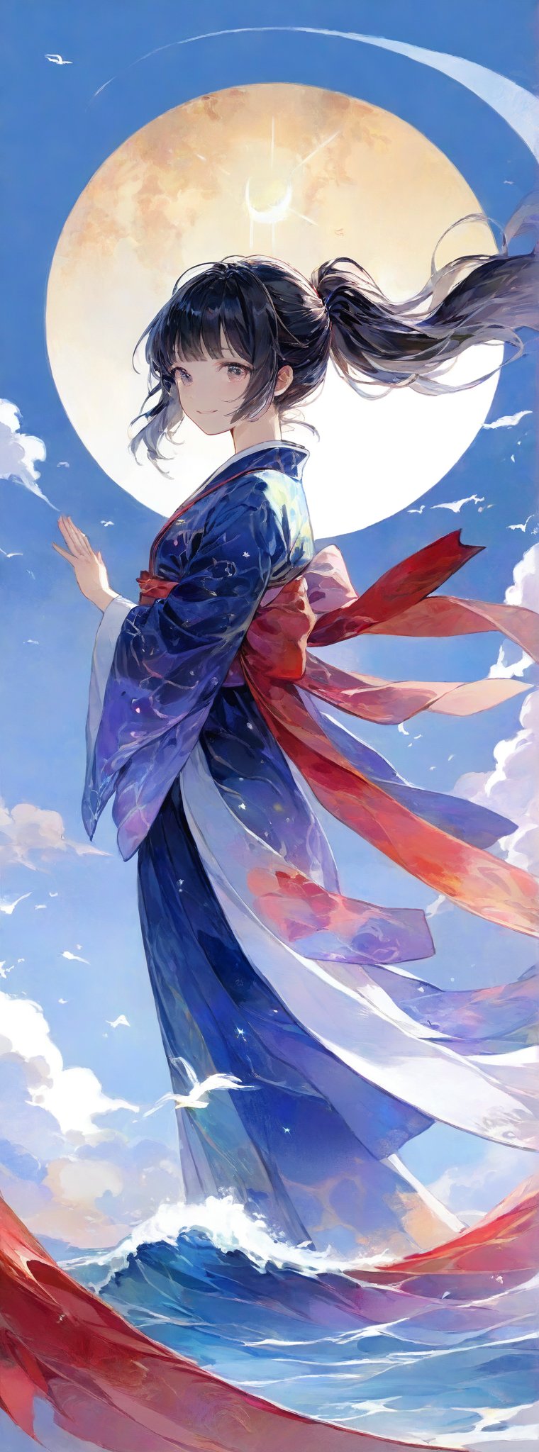Ethereal Harmony: Celestial Se | image created by 京野菜（kyo8sai） | Tensor.Art