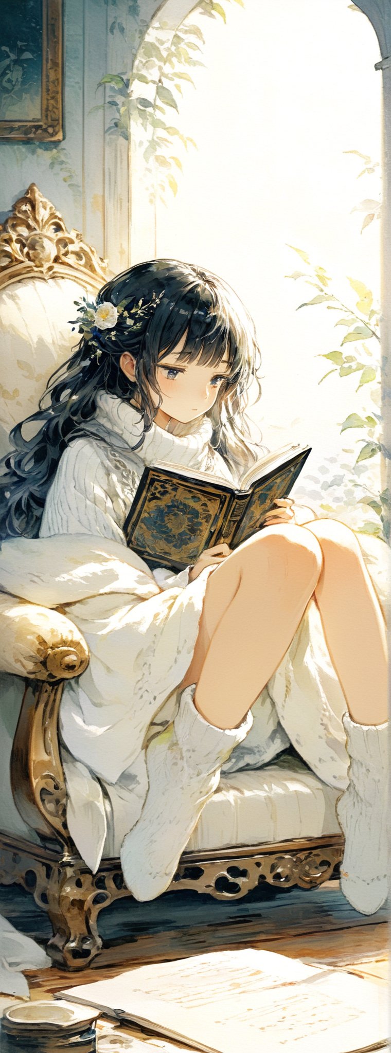 Serene Reverie Subheading: The | image created by 京野菜（kyo8sai） | Tensor.Art