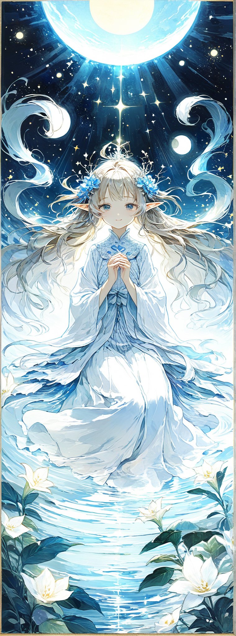Celestial Enchantment: The Ecl | image created by 京野菜（kyo8sai） | Tensor.Art