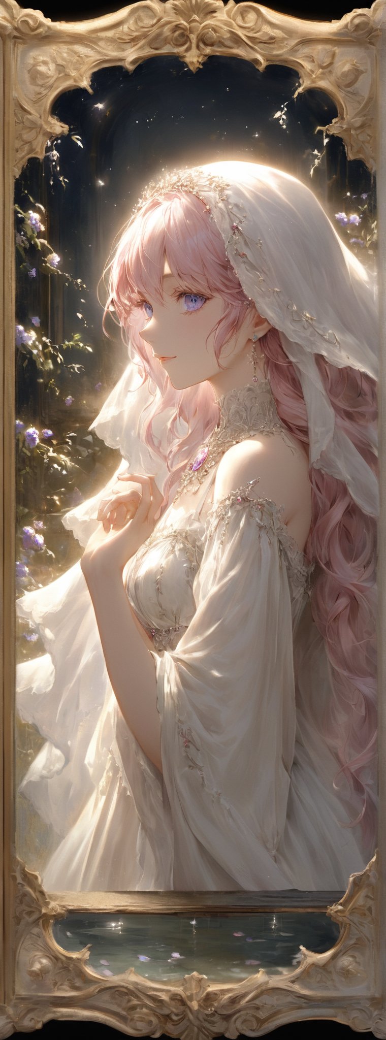 Serenade of Lavender Dreams: A | image created by 京野菜（kyo8sai） | Tensor.Art