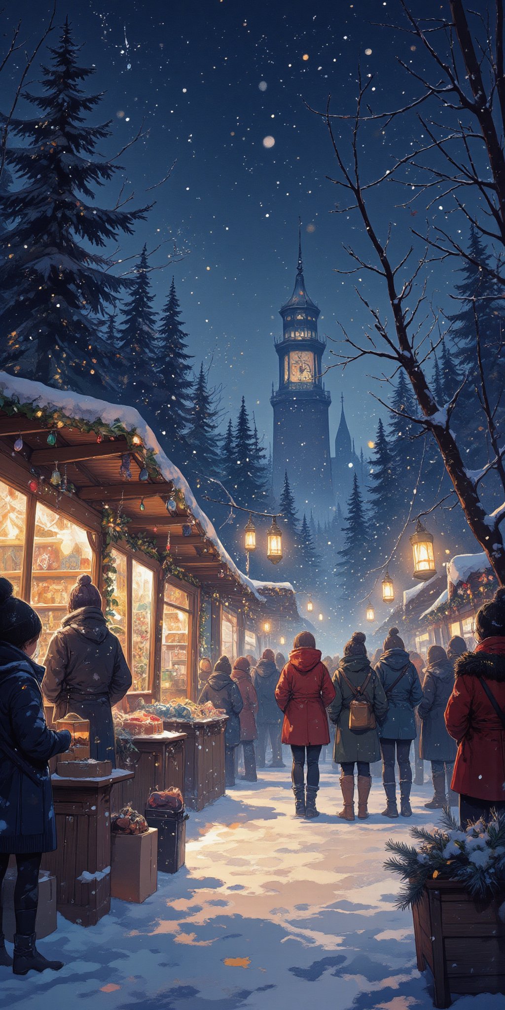 Title: *Glowing Festive Haven* | image created by 京野菜（kyo8sai） | Tensor.Art