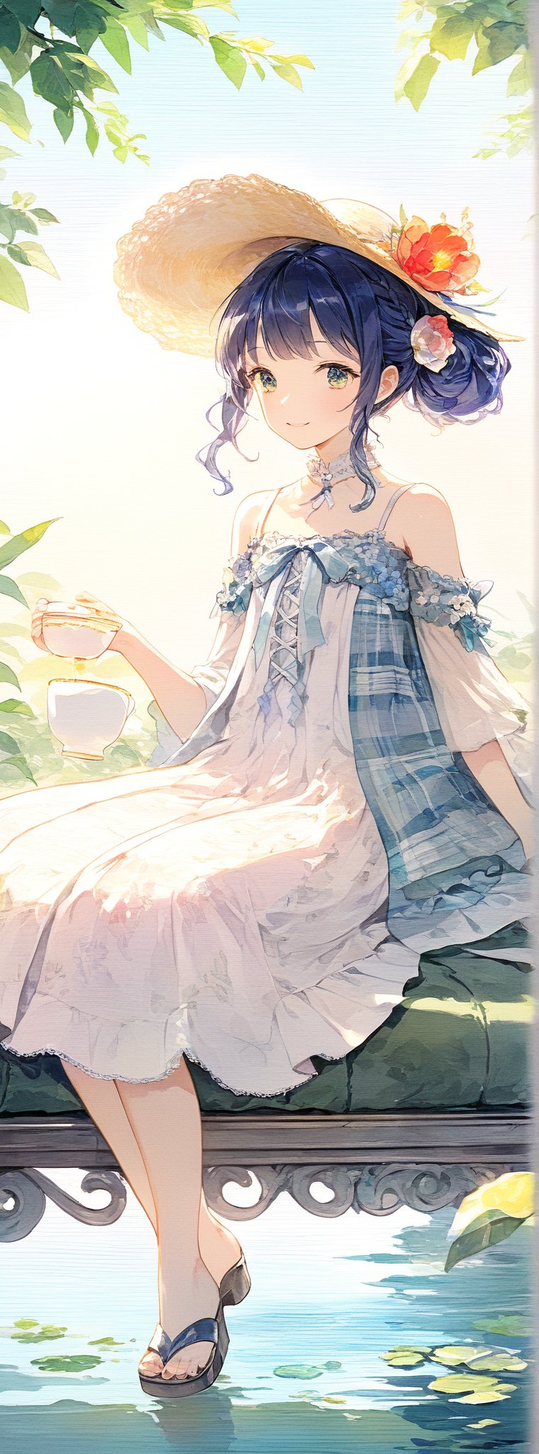 captures a super cute moment | image created by 京野菜（kyo8sai） | Tensor.Art
