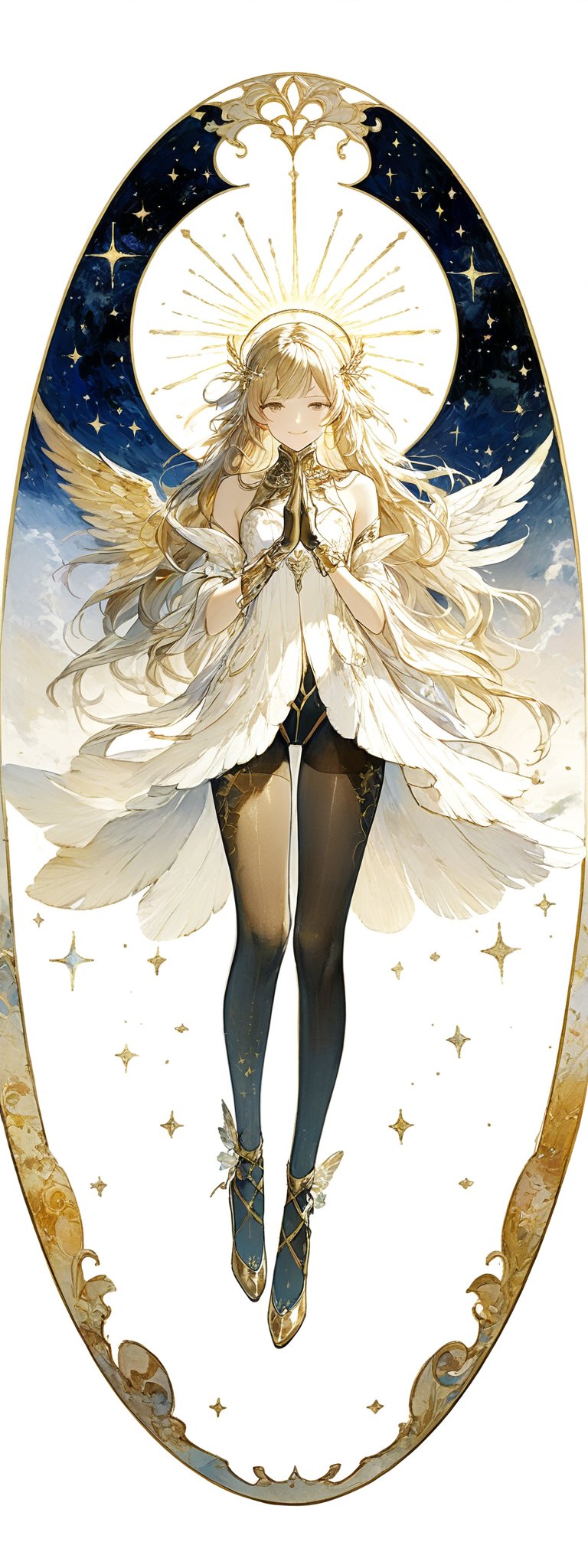 Celestial Elegance Subtitle: E | image created by 京野菜（kyo8sai） | Tensor.Art
