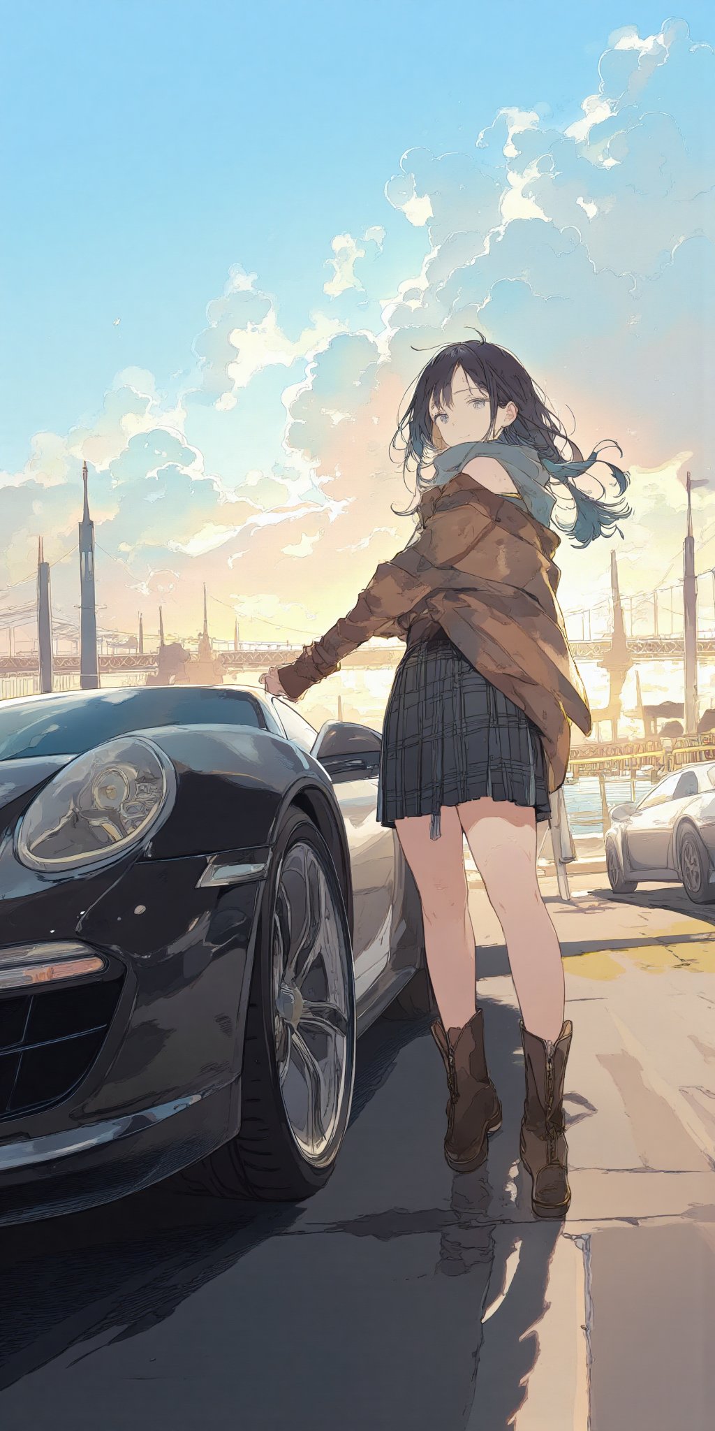 Title: *Sunset Serenade* Subti | image created by 京野菜（kyo8sai） | Tensor.Art