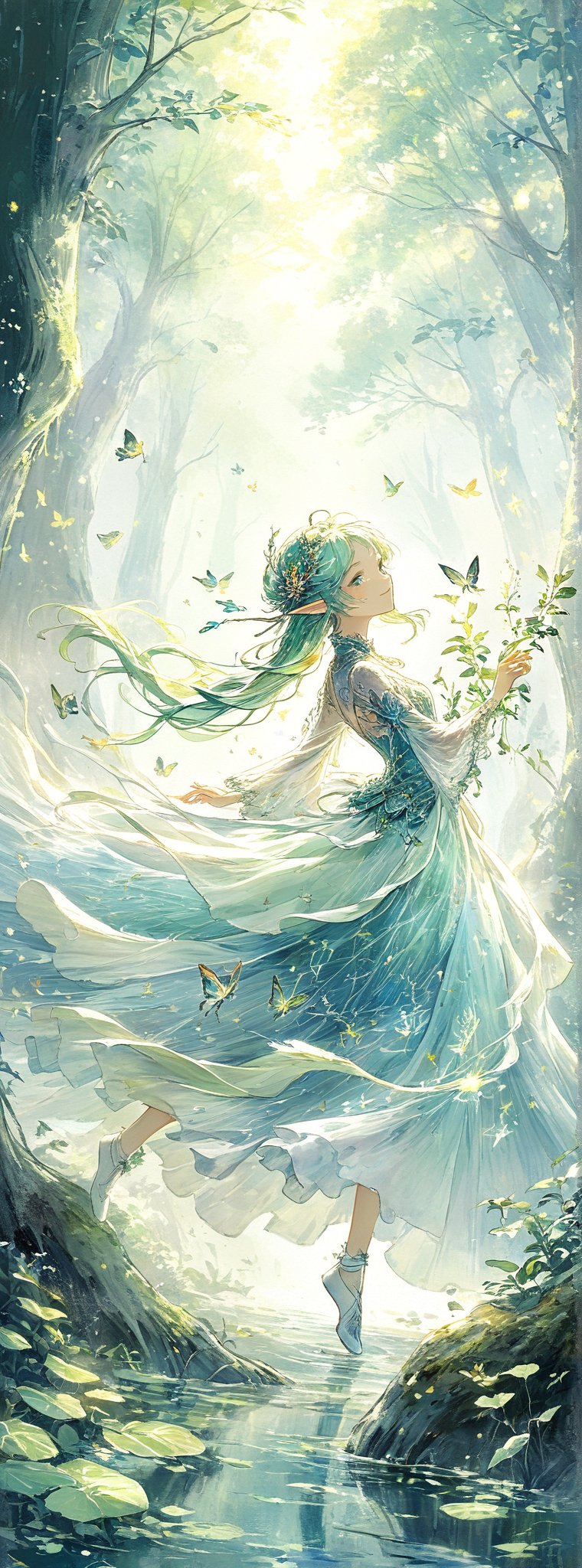 Enchanted Whispers: The Elven | image created by 京野菜（kyo8sai） | Tensor.Art