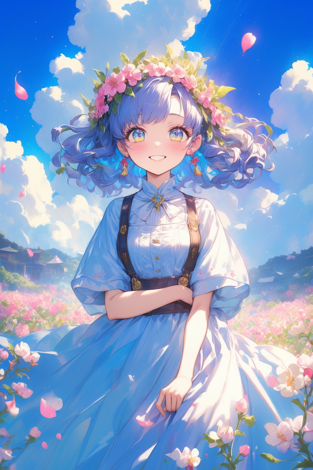 Ethereal Beauty in Bloom | image created by 京野菜（kyo8sai） | Tensor.Art