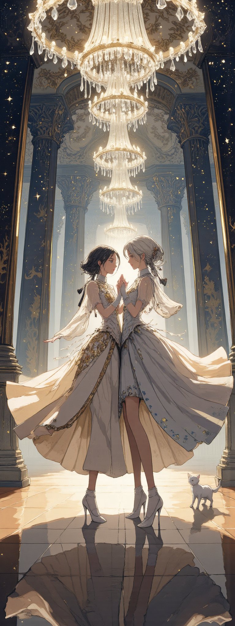 Whispers of Elegance Subtitle: | image created by 京野菜（kyo8sai） | Tensor.Art