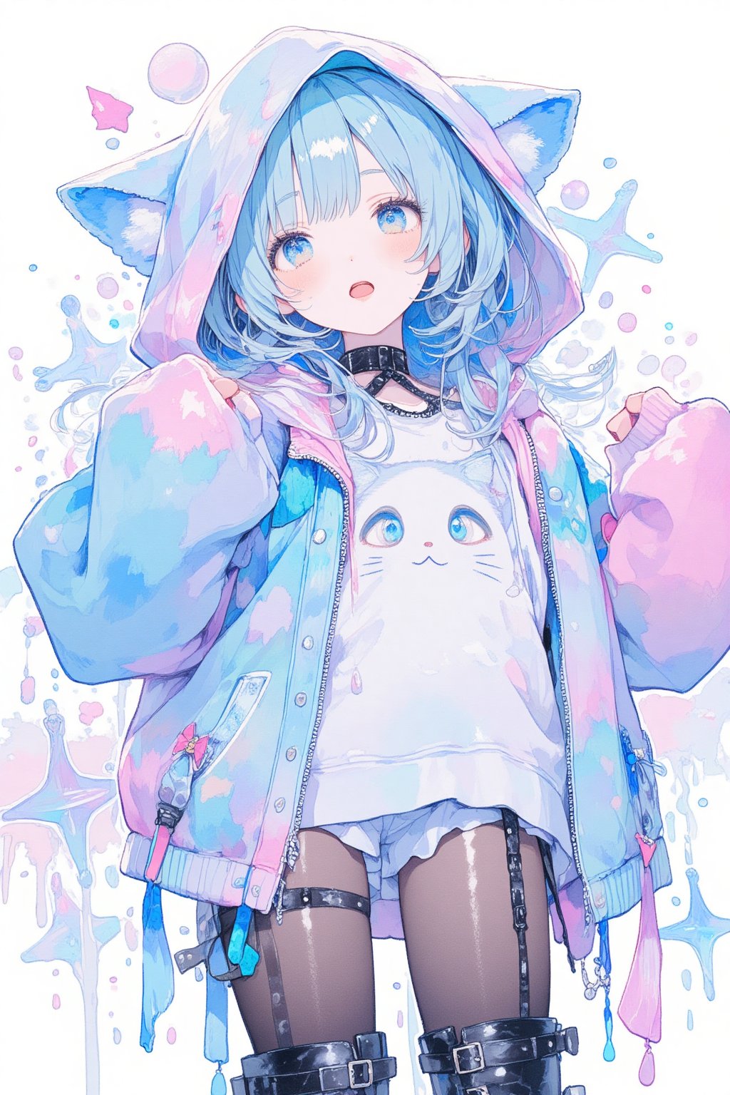 vtuber,1girl, cute anime chara | image created by maehara | Tensor.Art