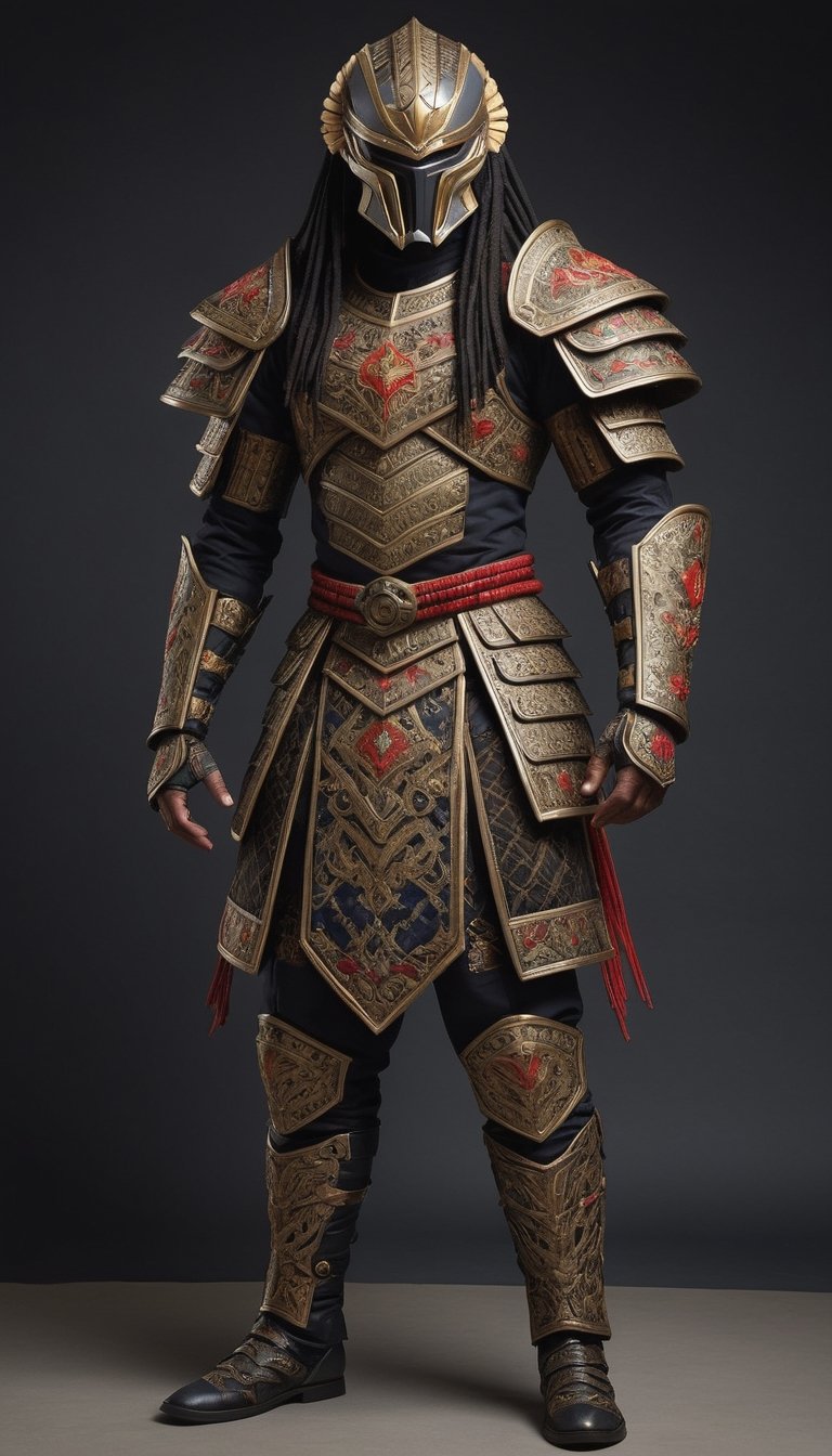 (predator),Yautja Hish,Wearing | image created by maehara | Tensor.Art